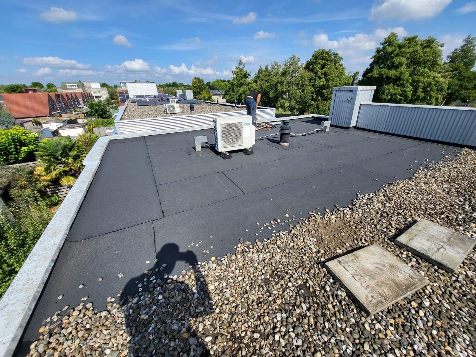 Project - Lekkage bitumen dak gerepareerd door DSP